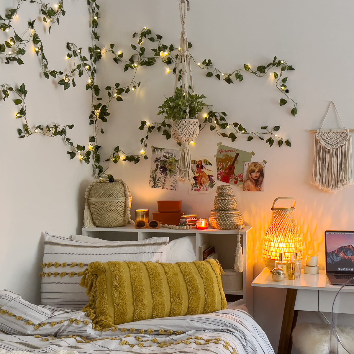 Cascading Vine Strand String Lights – West & Arrow