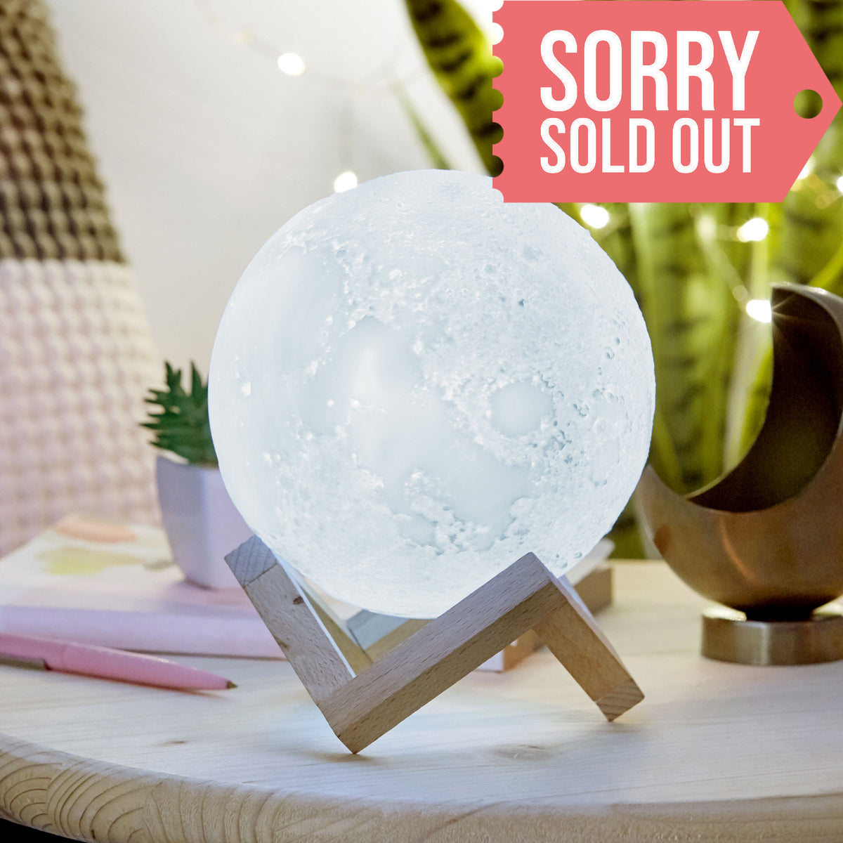 Full Moon LED Mood Light – West & Arrow