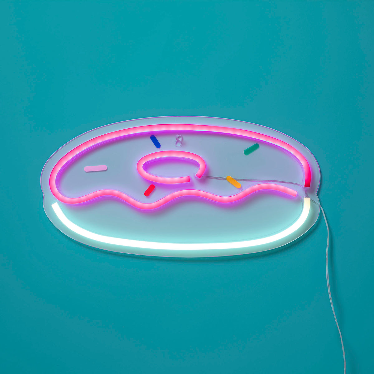 Sprinkle Donut LED Neon Wall Sign – West & Arrow