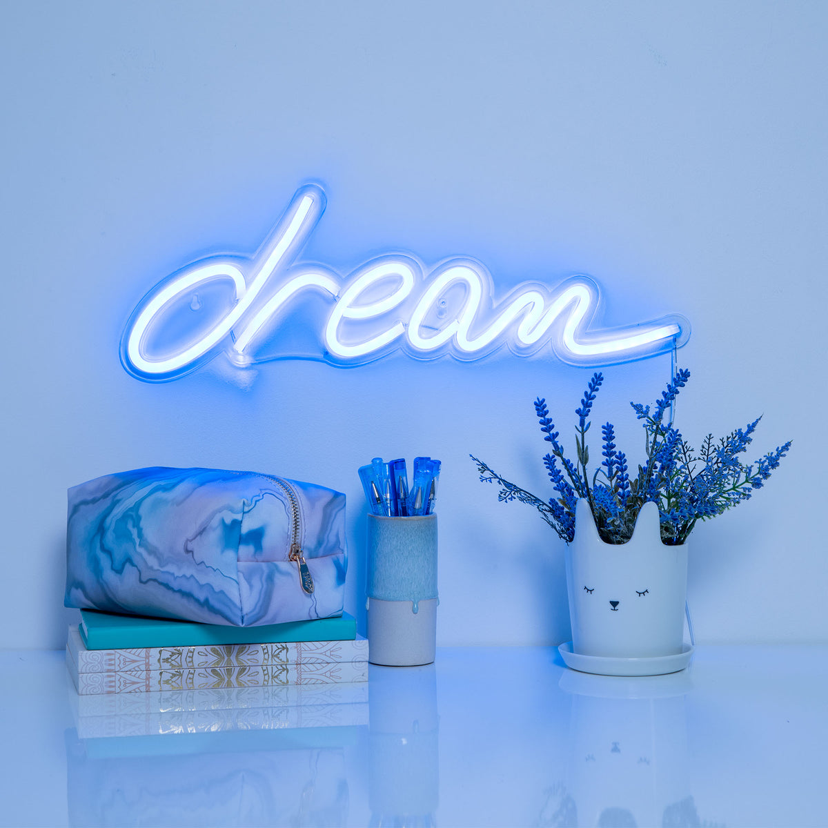 “Dream” LED Neon Wall Sign – West & Arrow
